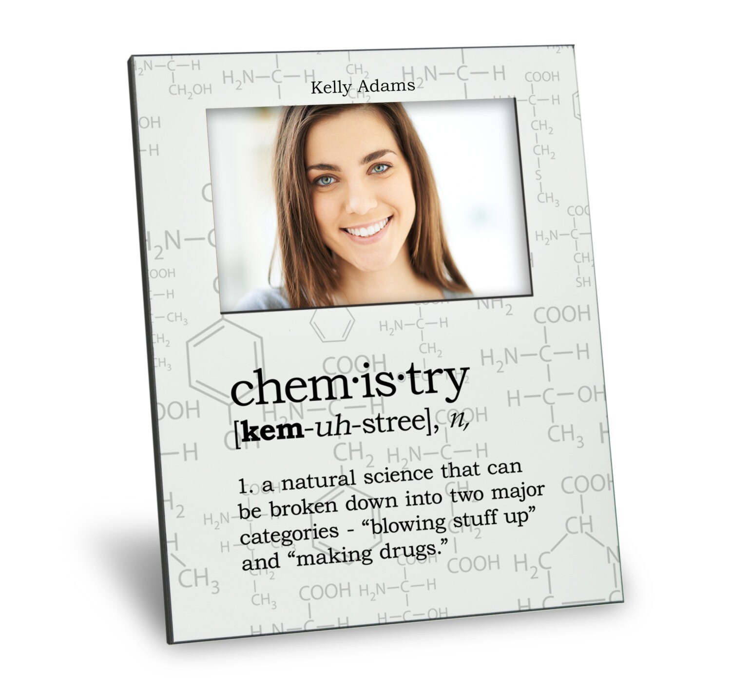 Graduation Picture Frame - Chemistry Definition Picture Frame ...