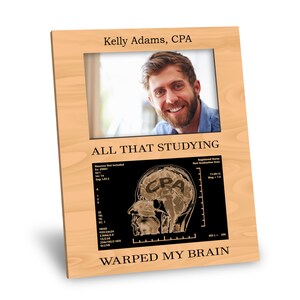 Gradaution Picture Frame -CPA Picture Frame - Personalization Available ...