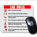 Lab Rules Funny Geek Computer Science Mouse Pad - Etsy