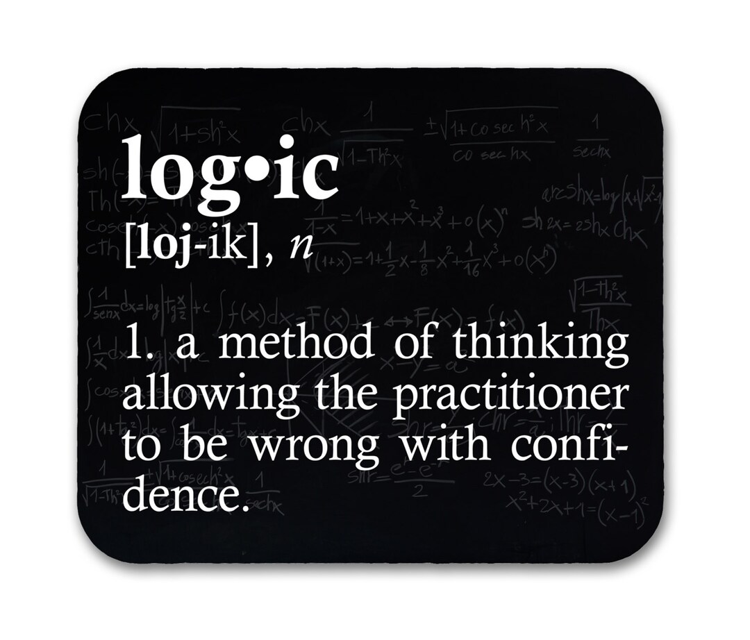 Logic Definition Mouse Pad - Etsy