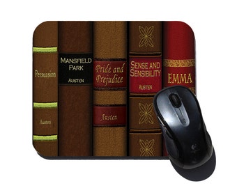 Pride and Prejudice by Jane Austen Mouse Pad. Literary - Etsy