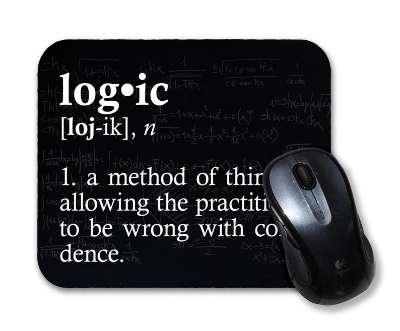 Logic Definition Mouse Pad - Etsy