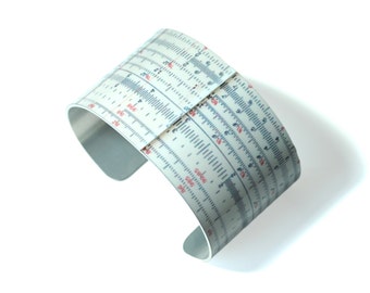 Binary Computer Coding Image Aluminium Geekery Cuff Jewelry | Etsy