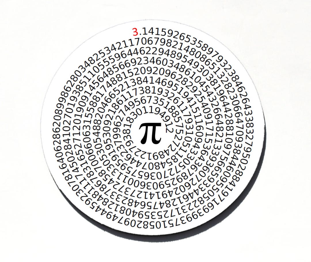 Value of Pi Neoprene Round Mouse Pad - Etsy