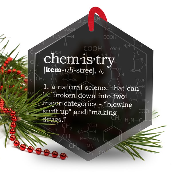 Chemistry Ornament - Etsy