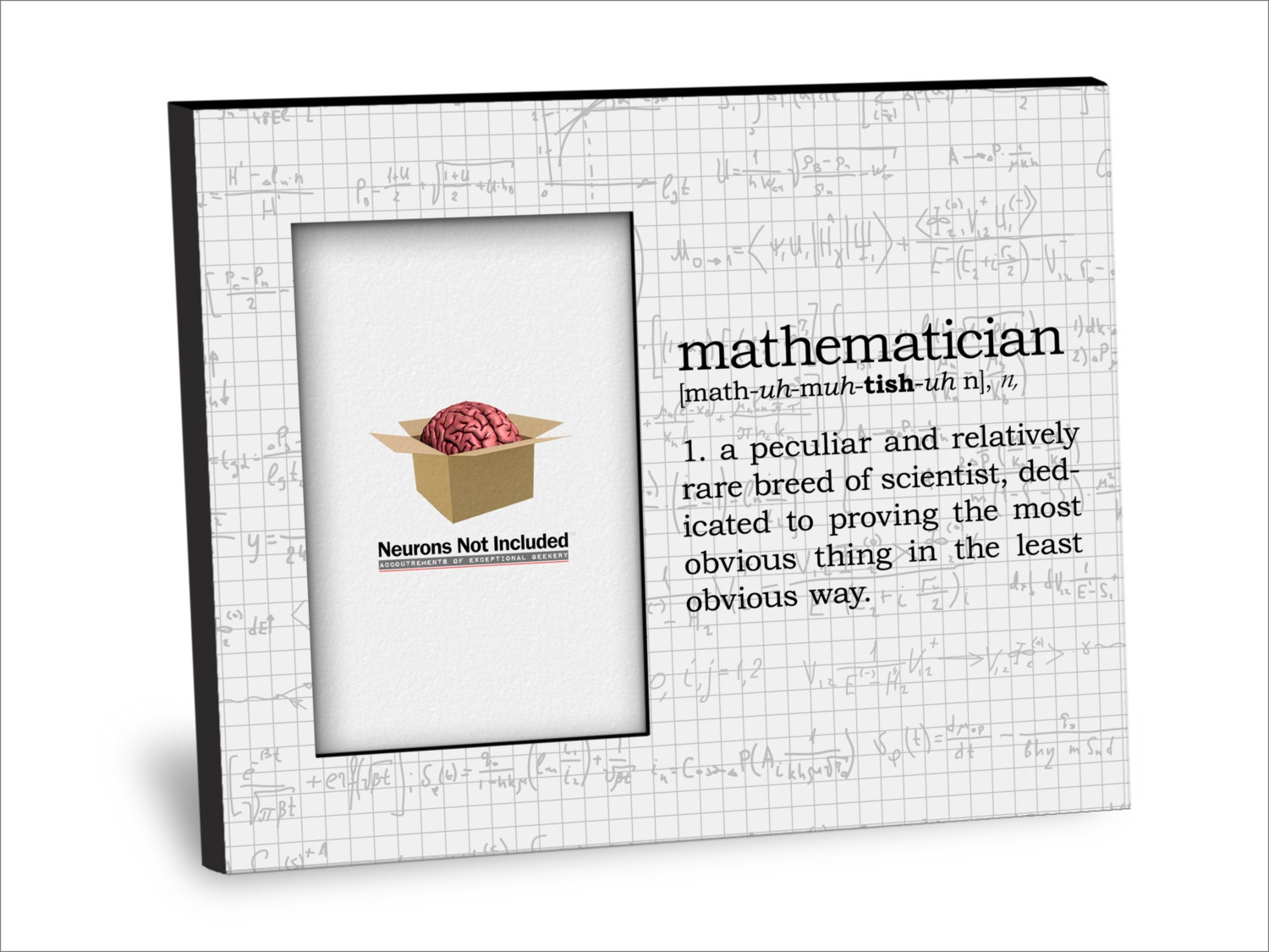 Graduation Picture Frame Mathematician Definition Picture | Etsy