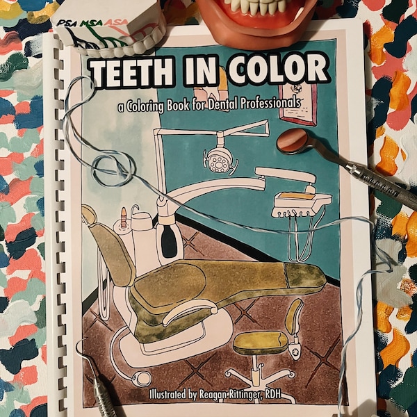 Dentist Coloring Book - Etsy