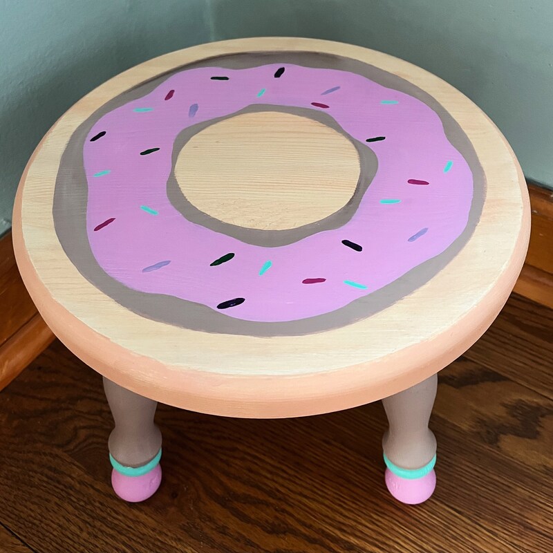 Custom Painted Table - Etsy