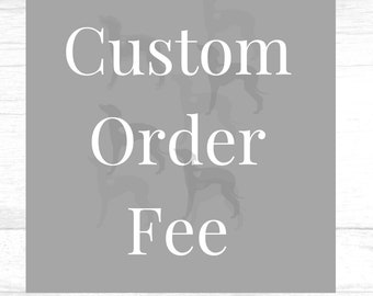 Custom Engraving Graphics Set up Design Fee, or Other Upcharge Listing ...