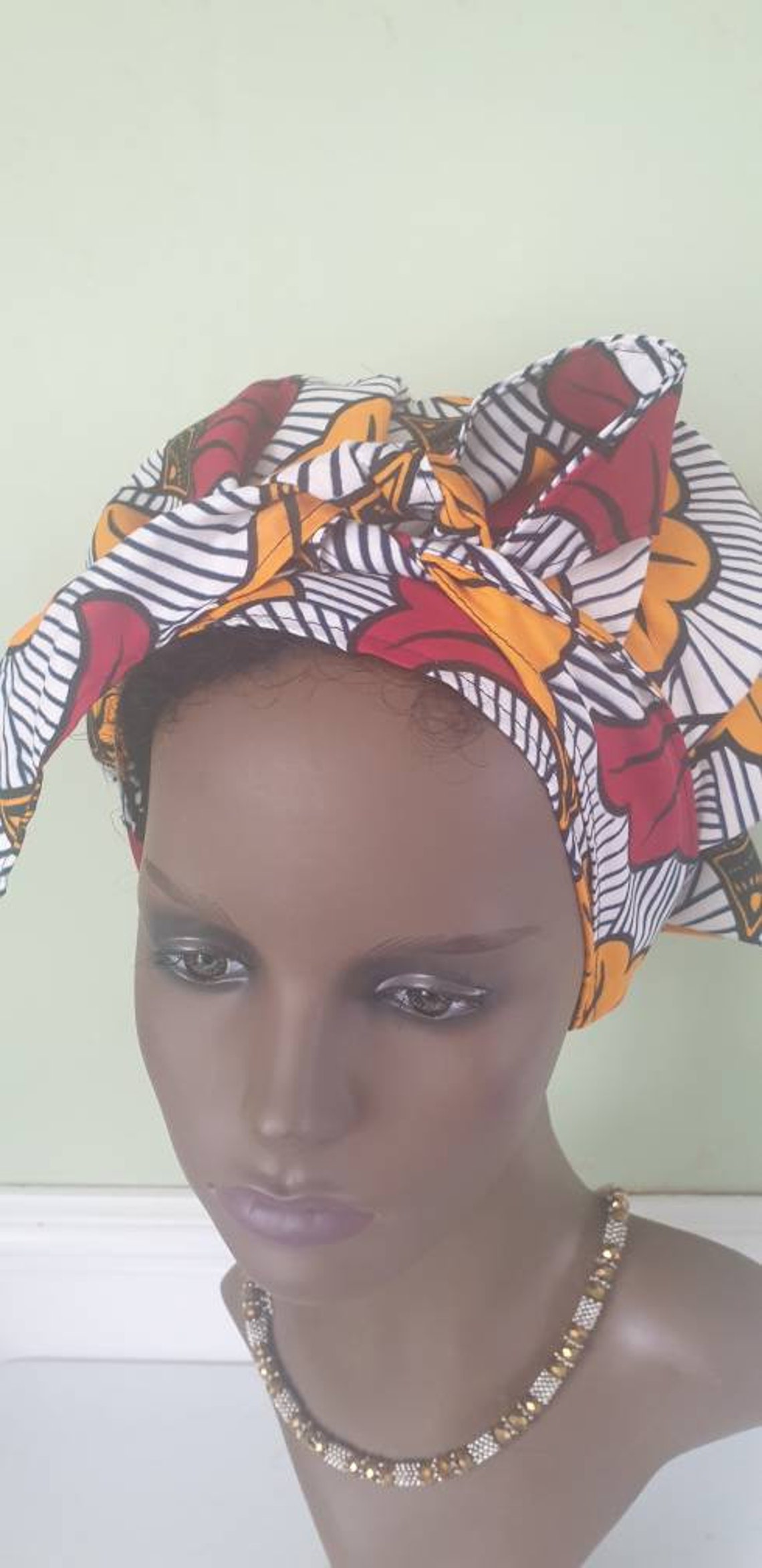 Satin Lined Hats and Capself Tie Capafrican | Etsy