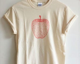 Apple T Shirt | Etsy