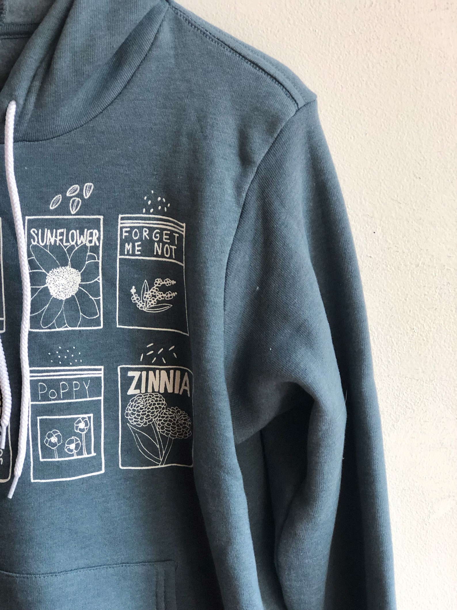 Flower Sweatshirt Graphic Sweatshirt Garden Sweatshirt - Etsy