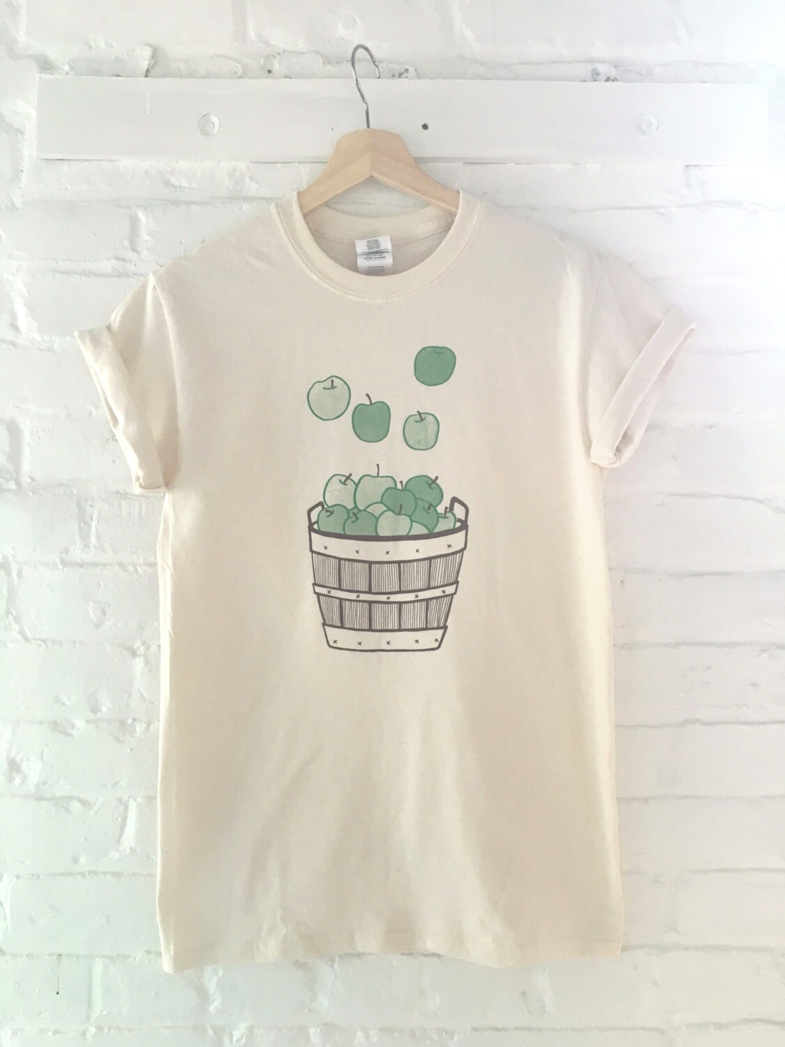 Apple Shirt, Fruit Shirt, Food Shirt, Screen Printed T Shirt - Etsy