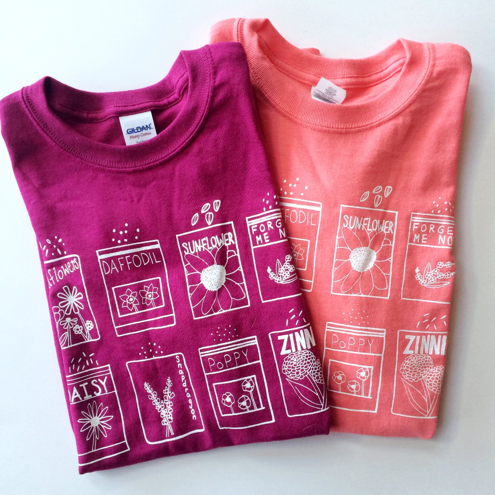 Flower Shirt, Screen Printed T Shirt, Garden Shirt, Gardening Gift ...