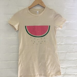Watermelon T-shirt, Food Shirt, Screen Printed T Shirt, Soft Style Tee ...