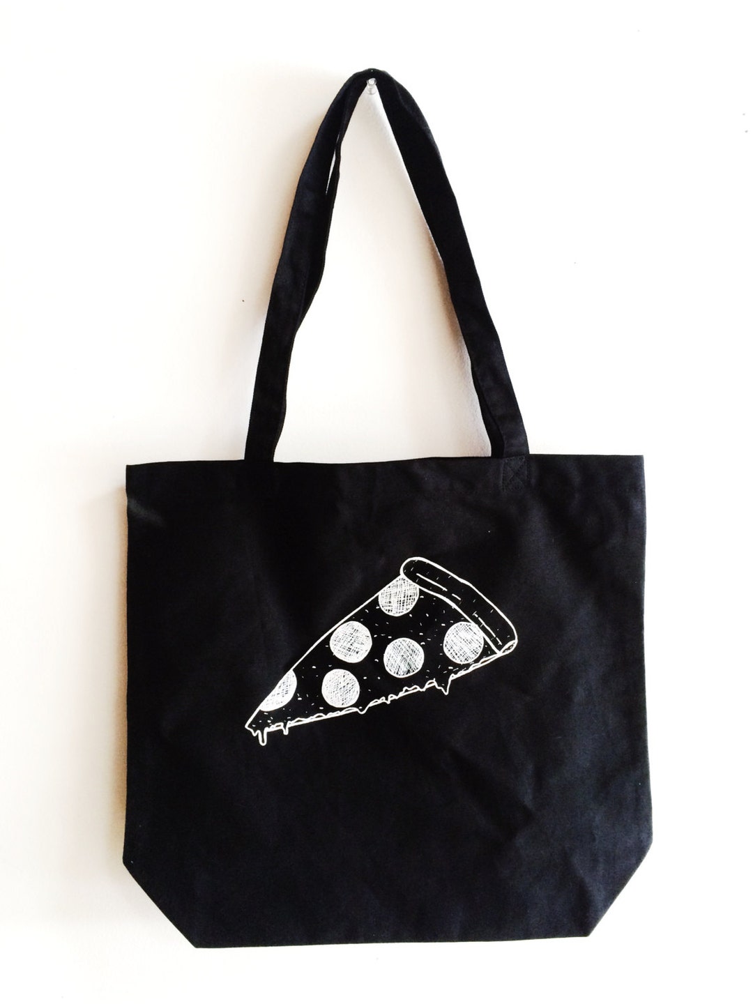 Pizza Tote Bag, Reusable Bag, Food Bag, Market Bag - Etsy