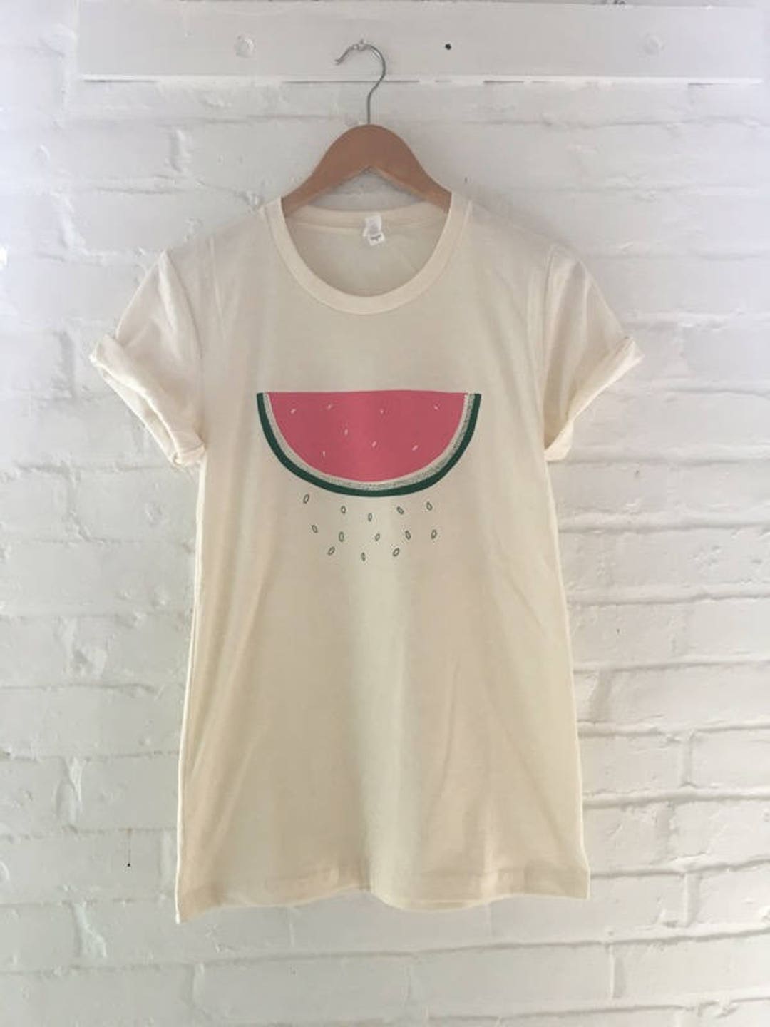 Watermelon T-shirt, Food Shirt, Fruit Shirt, Screen Print Shirt, Soft ...