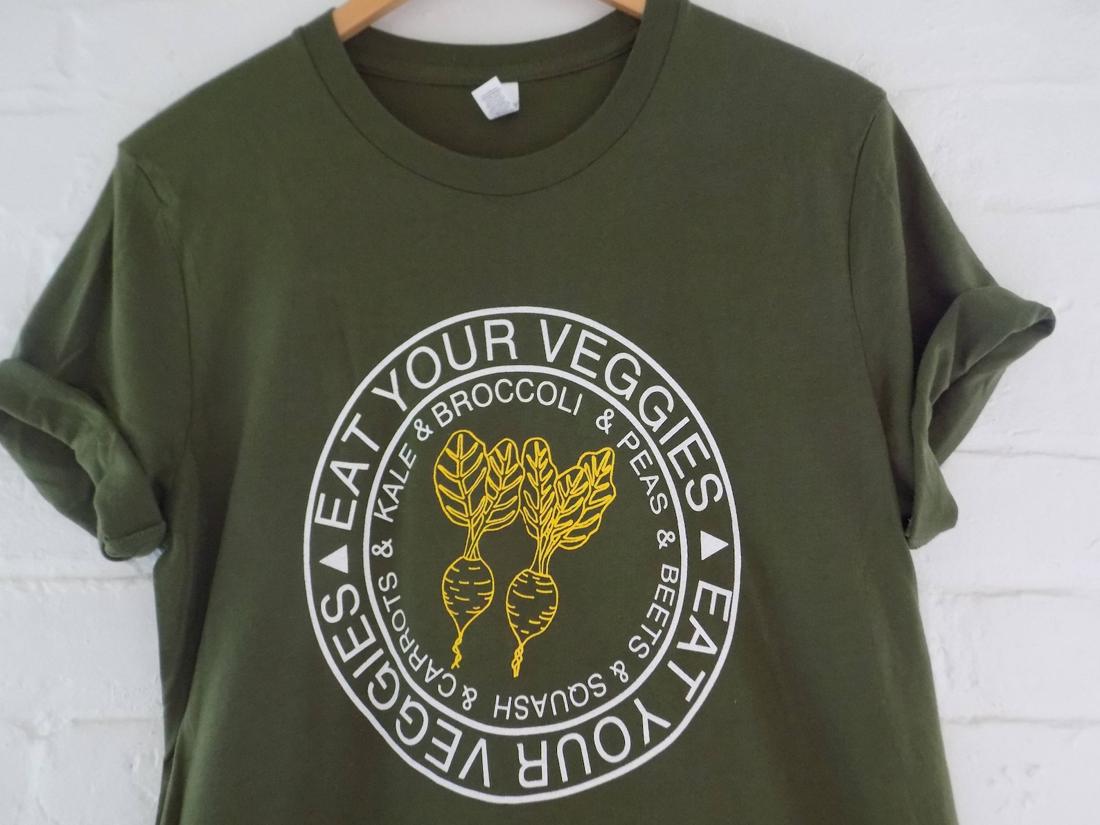 Veggie T-Shirt Food Shirt Vegetable Shirt Screen Print | Etsy