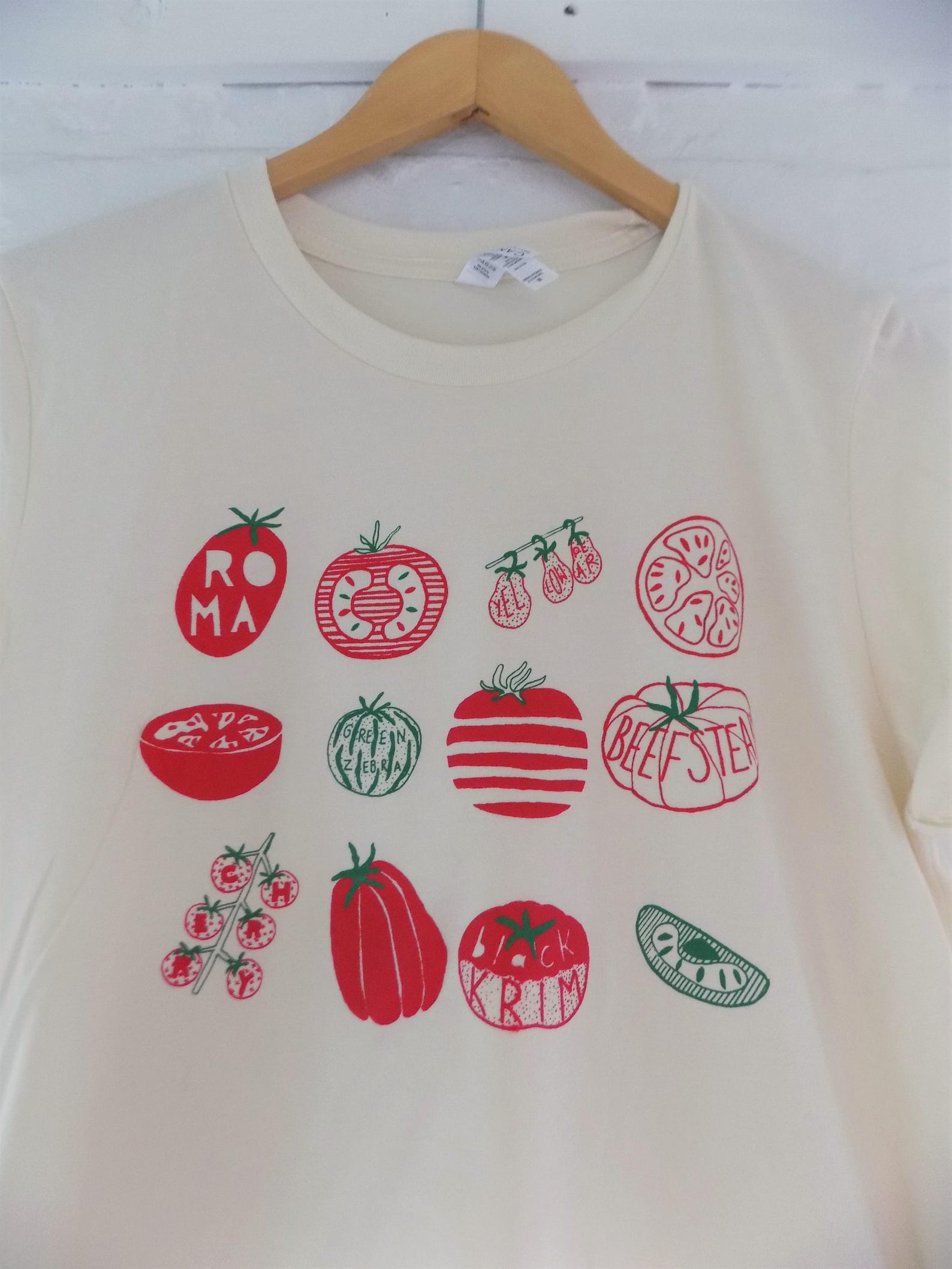 Tomato T-shirt, Food Shirt, Veggie Shirt, Screen Print Shirt, Soft ...