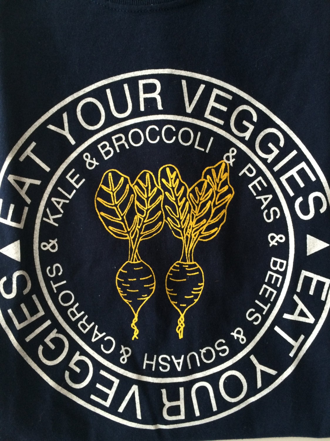Graphic Tee, Vegetable Food Screen Printed T-shirt, Clothing Foodie ...