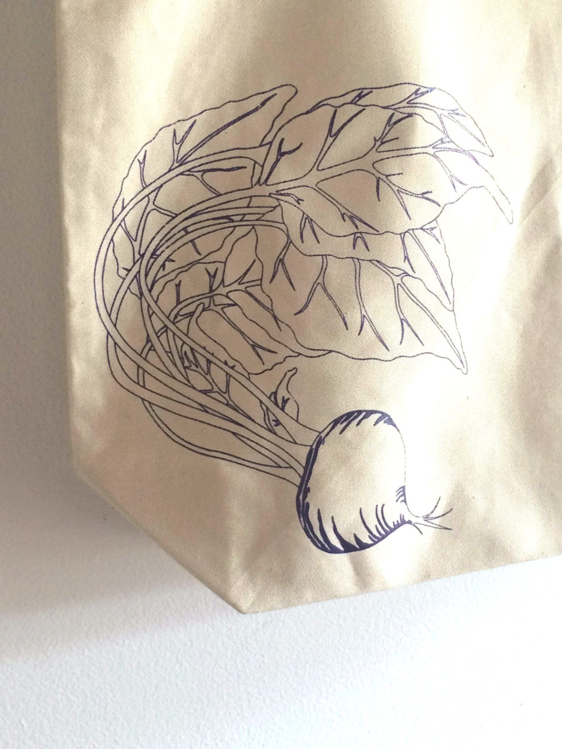 Beet Tote Bag, Screen Printed Organic Cotton Reusable Market Bag - Etsy