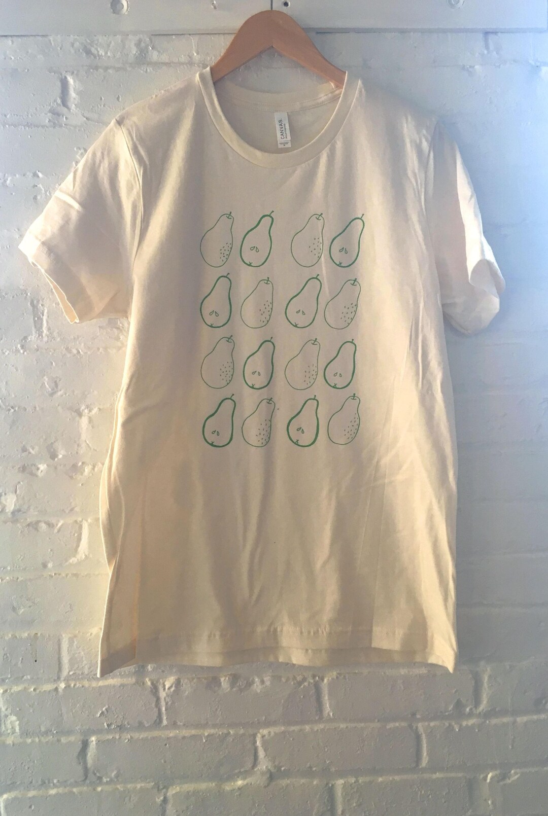 Pear T-shirt, Food Shirt, Screen Print Shirt, Soft Style Tee - Etsy