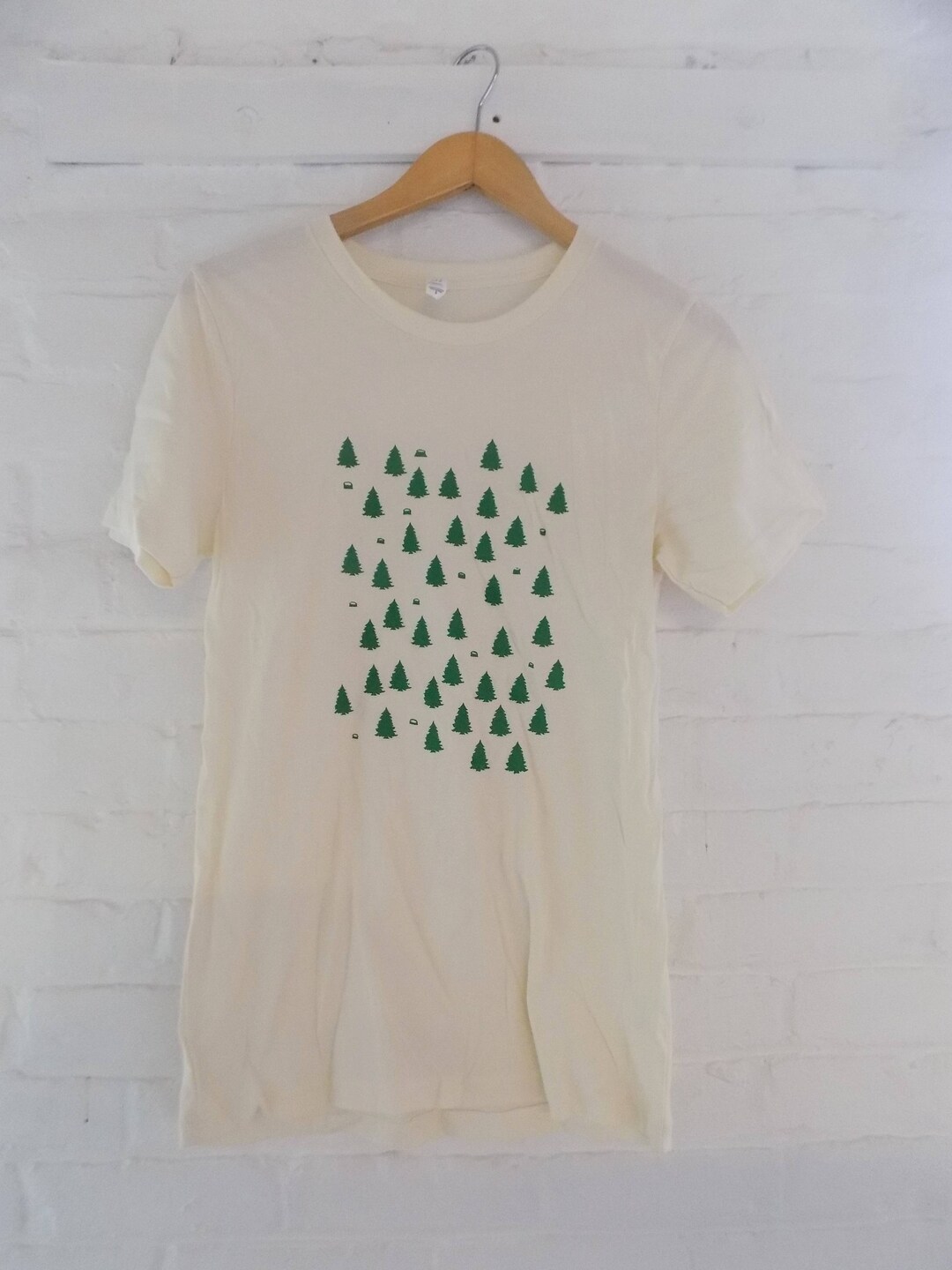 Forest T-shirt, Camping Shirt, Clothing Gift, Screen Print Shirt, Soft ...