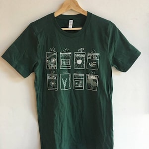 Flower T-shirt, Garden Shirt, Screen Print Shirt, Soft Style Tee - Etsy