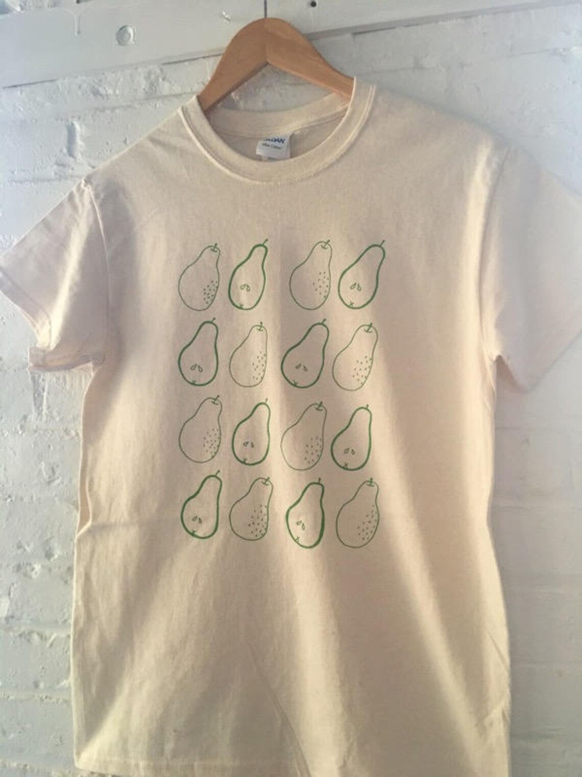 Pear T-shirt Foodie Gift Screen Printed T Shirt Clothing | Etsy