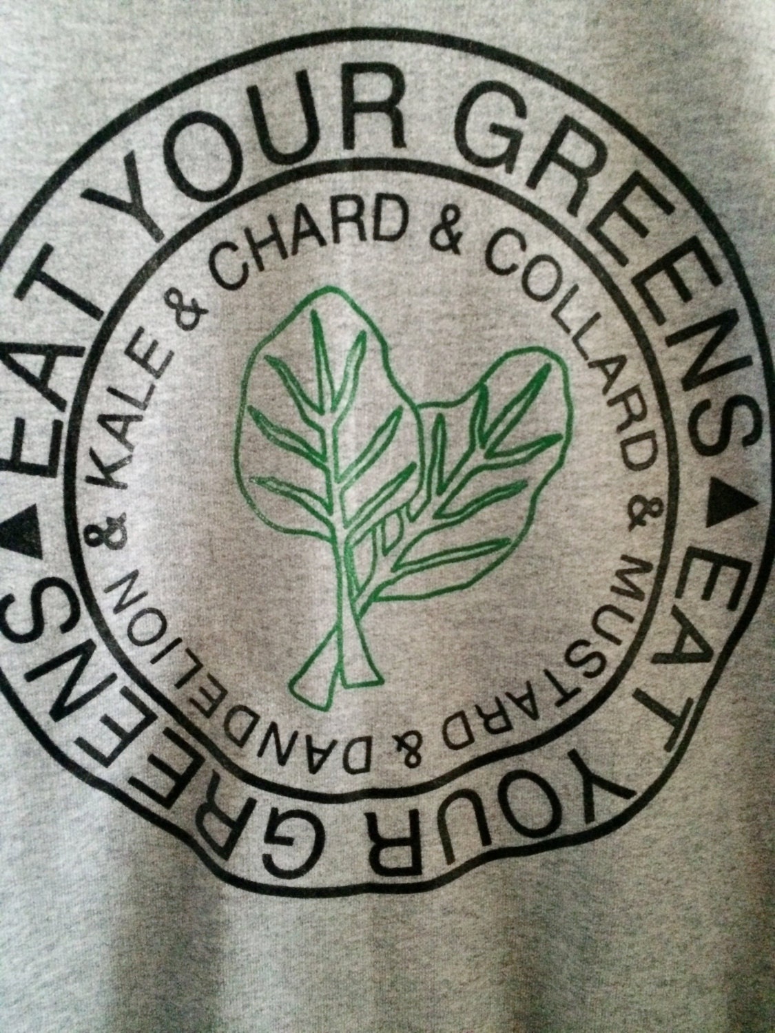 Kale Sweatshirt, Foodie Gift, Screenprinted Sweatshirt, Eat Your Greens ...