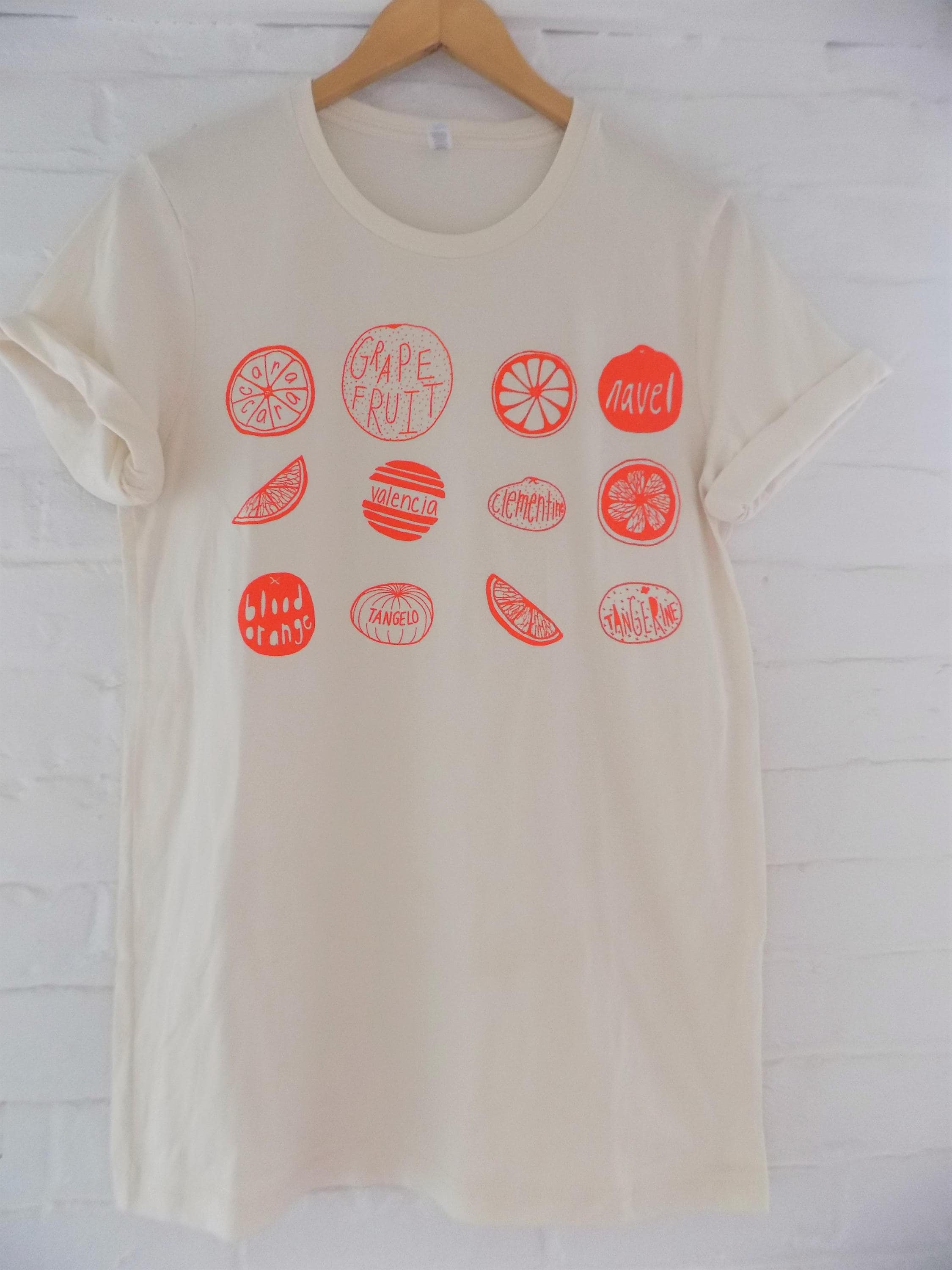 Oranges T-Shirt Food Shirt Fruit Shirt Screen Print Shirt | Etsy