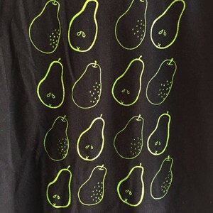 Pear T-shirt, Food Shirt, Screen Print Shirt, Soft Style Tee - Etsy