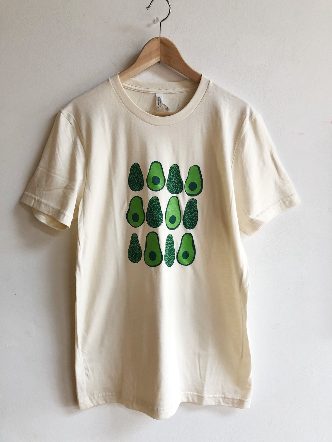 Avocado T-shirt, Food Shirt, Screen Printed T Shirt, Vegetable Shirt ...
