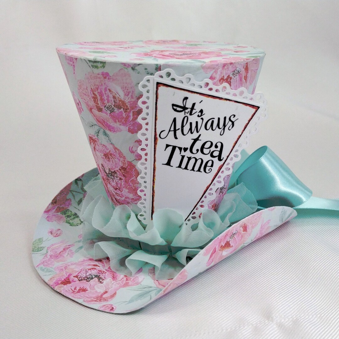 High Tea Party Hat, Ladies Tea Hostess Gift, Birthday, Bridal Tea ...