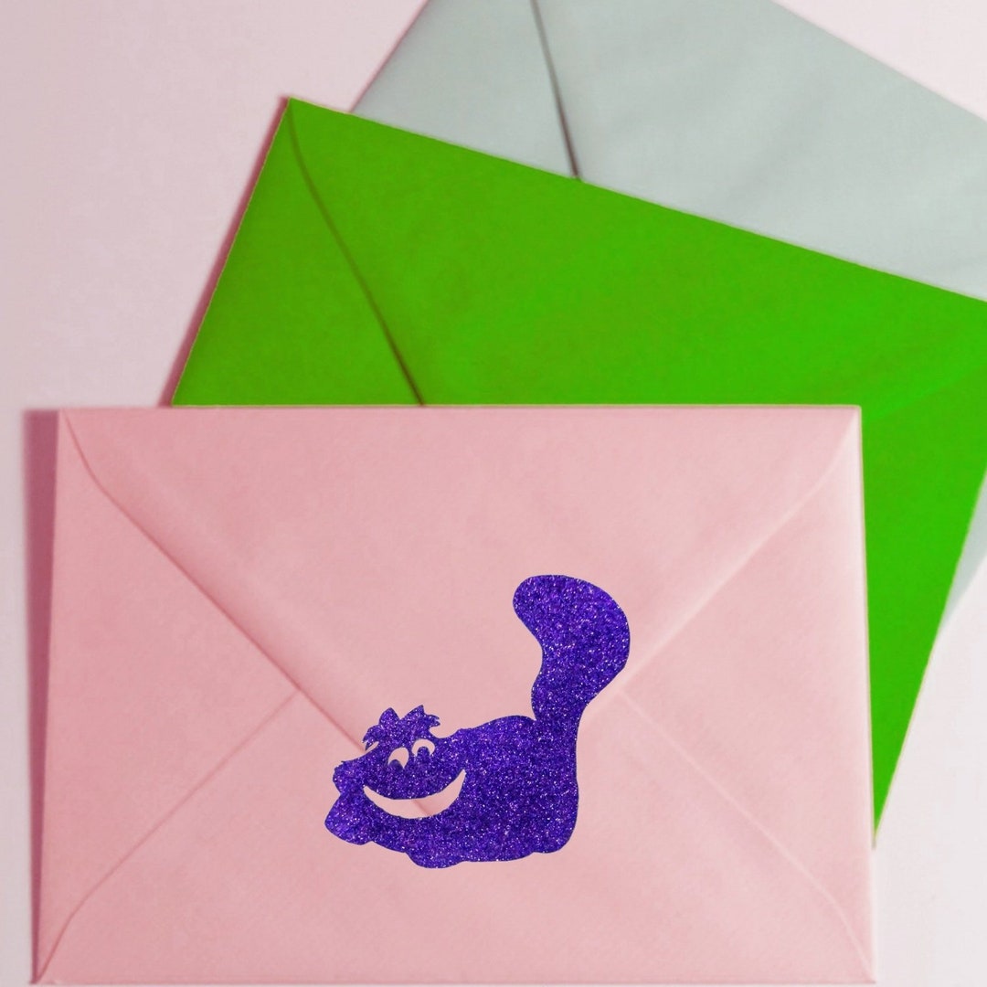 Cheshire Cat Stickers, Set of 12-2 Vinyl Stickers, Alice in Wonderland ...