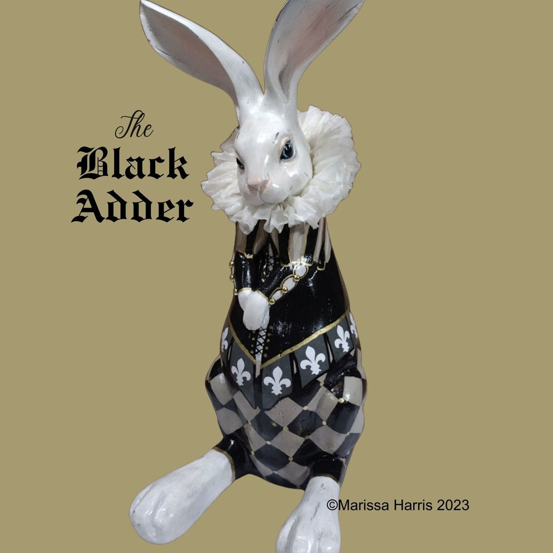 Medieval Hare, Renaissance Rabbit, Tudor Doublet and Ruff, Black Adder ...