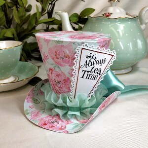 High Tea Party Hat, Ladies Tea Hostess Gift, Birthday, Bridal Tea ...