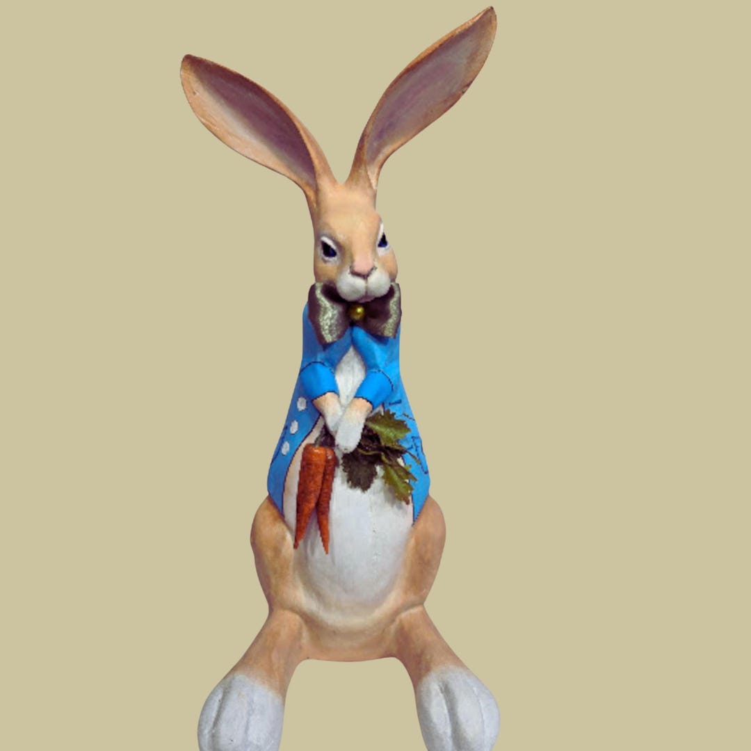 Peter Rabbit, Easter Rabbit, Easter Bunny Centerpiece, Decorative Bunny ...