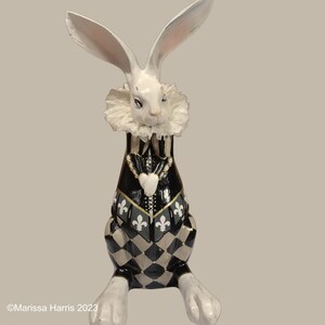 Medieval Hare, Renaissance Rabbit, Tudor Doublet and Ruff, Black Adder ...
