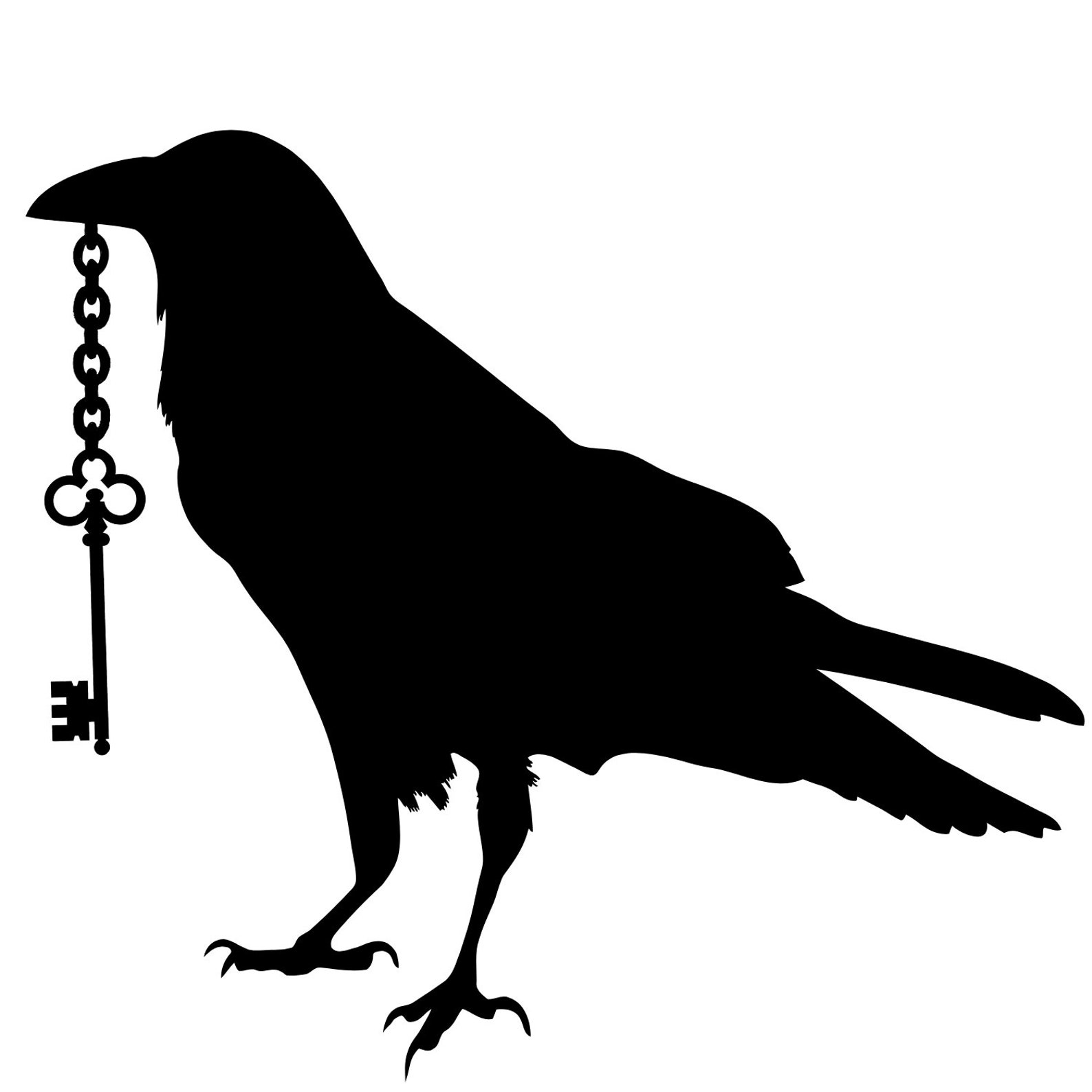 Raven Vinyl Decal Nevermore Decal Edgar Allen Poe Sticker | Etsy