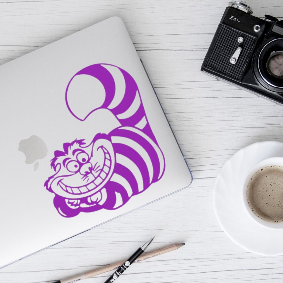 Large Cheshire Cat Decal-alice in Wonderland Sticker - Etsy