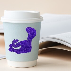 Cheshire Cat Stickers, Set of 12-2 Vinyl Stickers, Alice in Wonderland ...