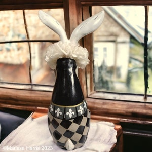 Medieval Hare, Renaissance Rabbit, Tudor Doublet and Ruff, Black Adder ...