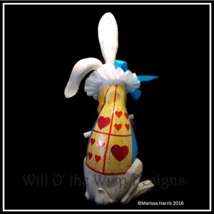 16 Inch Tall Alice in Wonderland Queen of Hearts-court Herald White ...