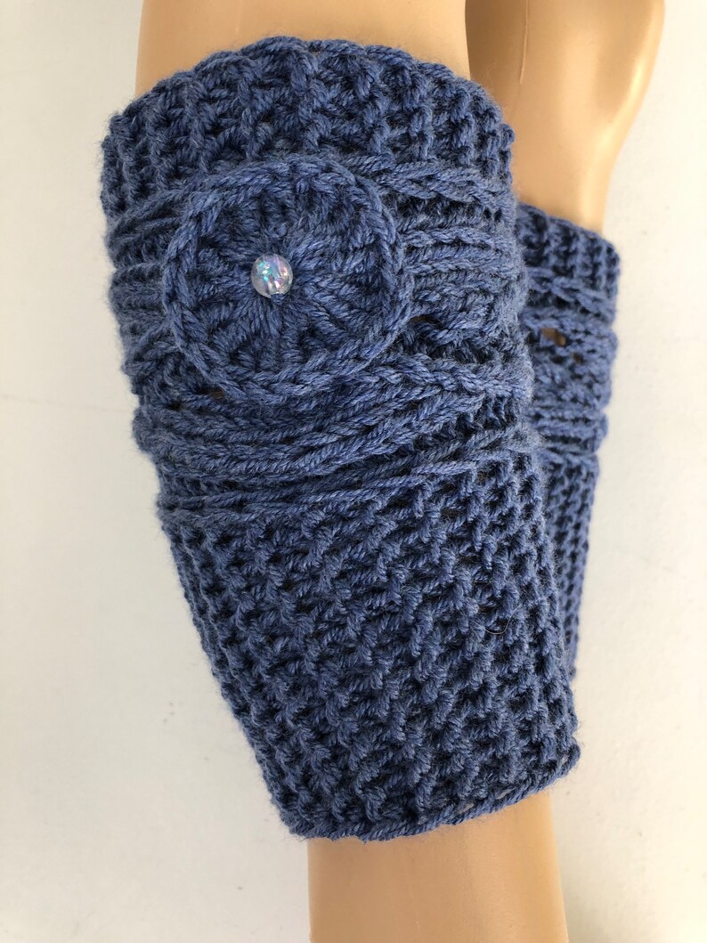 Knitted Boot Toppers Boot Cuffs in L.PURPLE Color Boot - Etsy