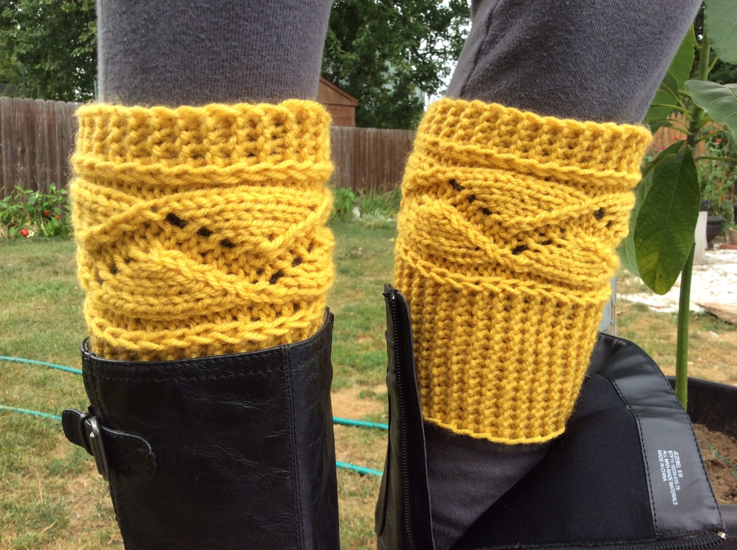 Women's Boot Cuffs, Knitted Boot Toppers, Boot Toppers, Accessories ...