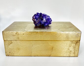 Gold Leaf Box | Etsy