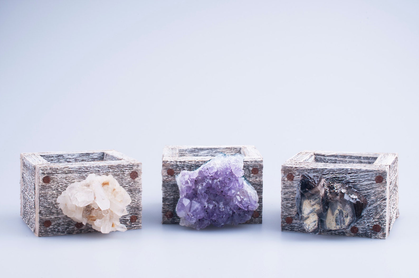 Natural Quartz Crystal Box - Etsy