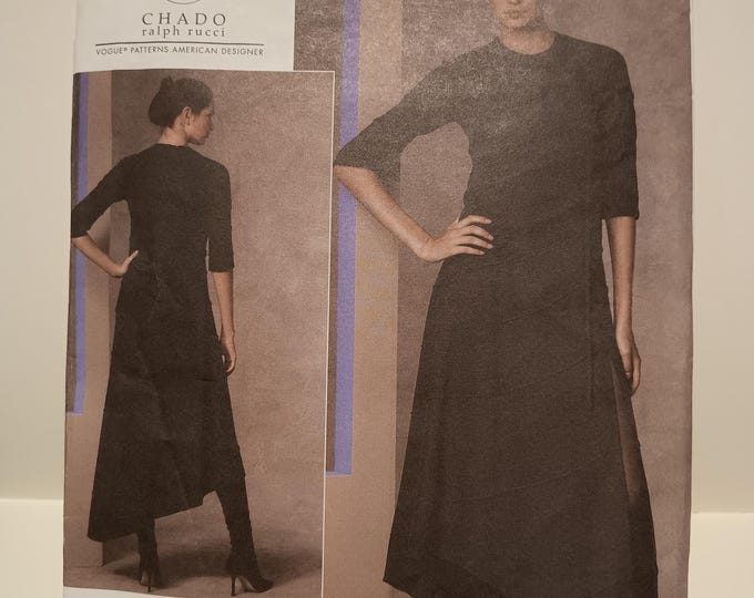 CHADO Ralph Rucci 2009 VOGUE PATTERNS Sewing Pattern 1135 Size 4 6 8 10 ...