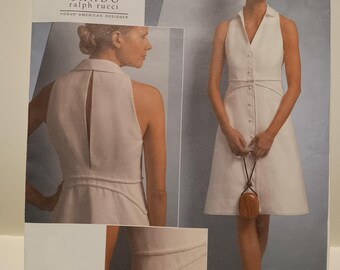 CHADO Ralph Rucci 2010 VOGUE PATTERNS Sewing Pattern 1215 Size 8 10 12 ...